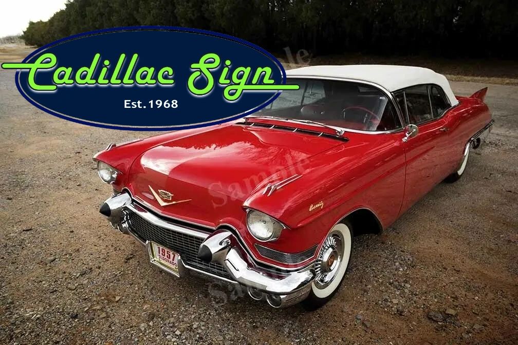 Cadillac Sign
