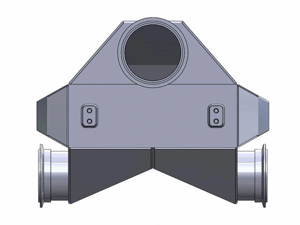 3000 HP Twin in, Wedge Out, Water facing Away from Wedge Tank