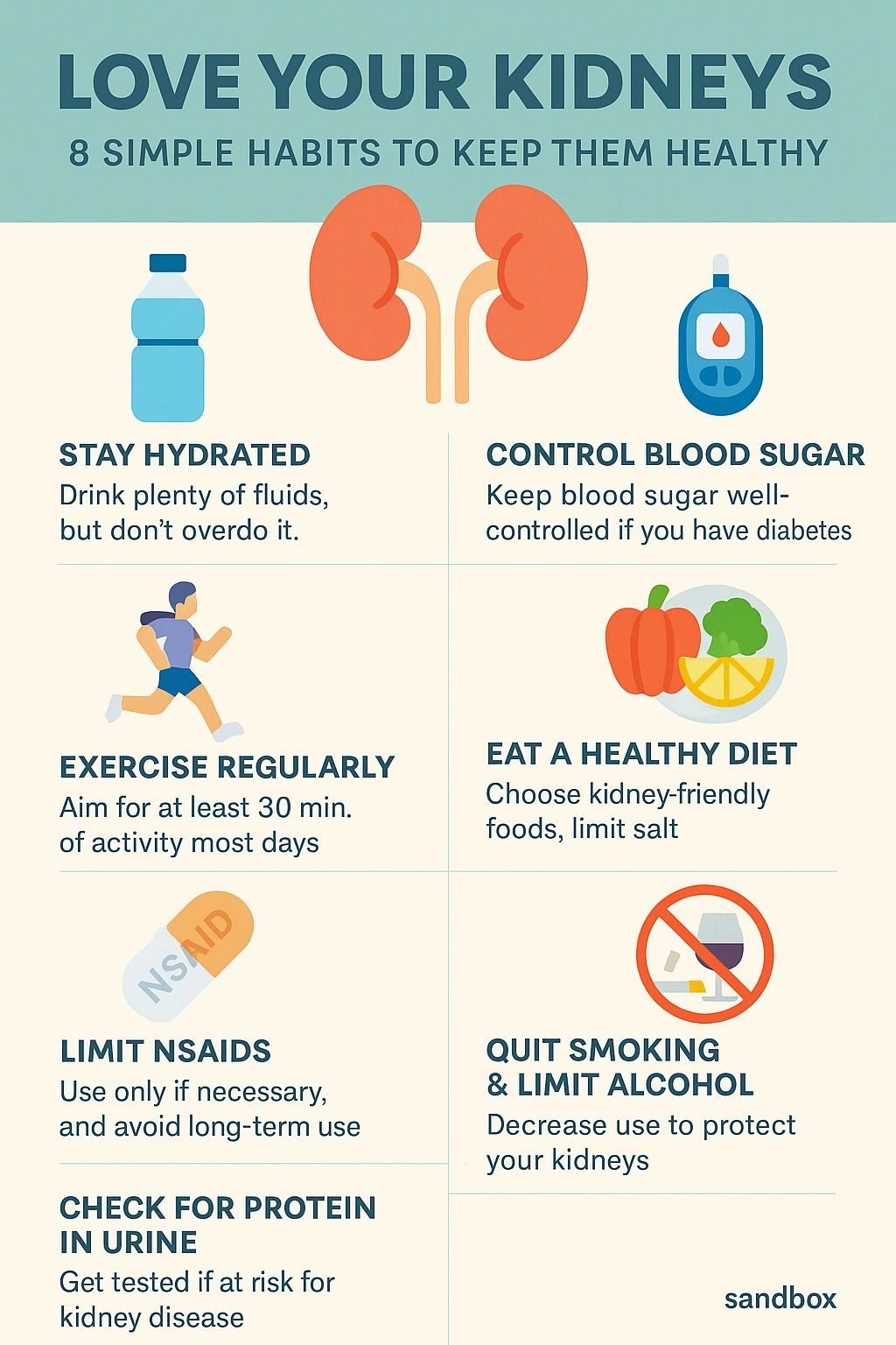 Love Your Kidneys: 8 Simple Habits to Keep Them Healthy