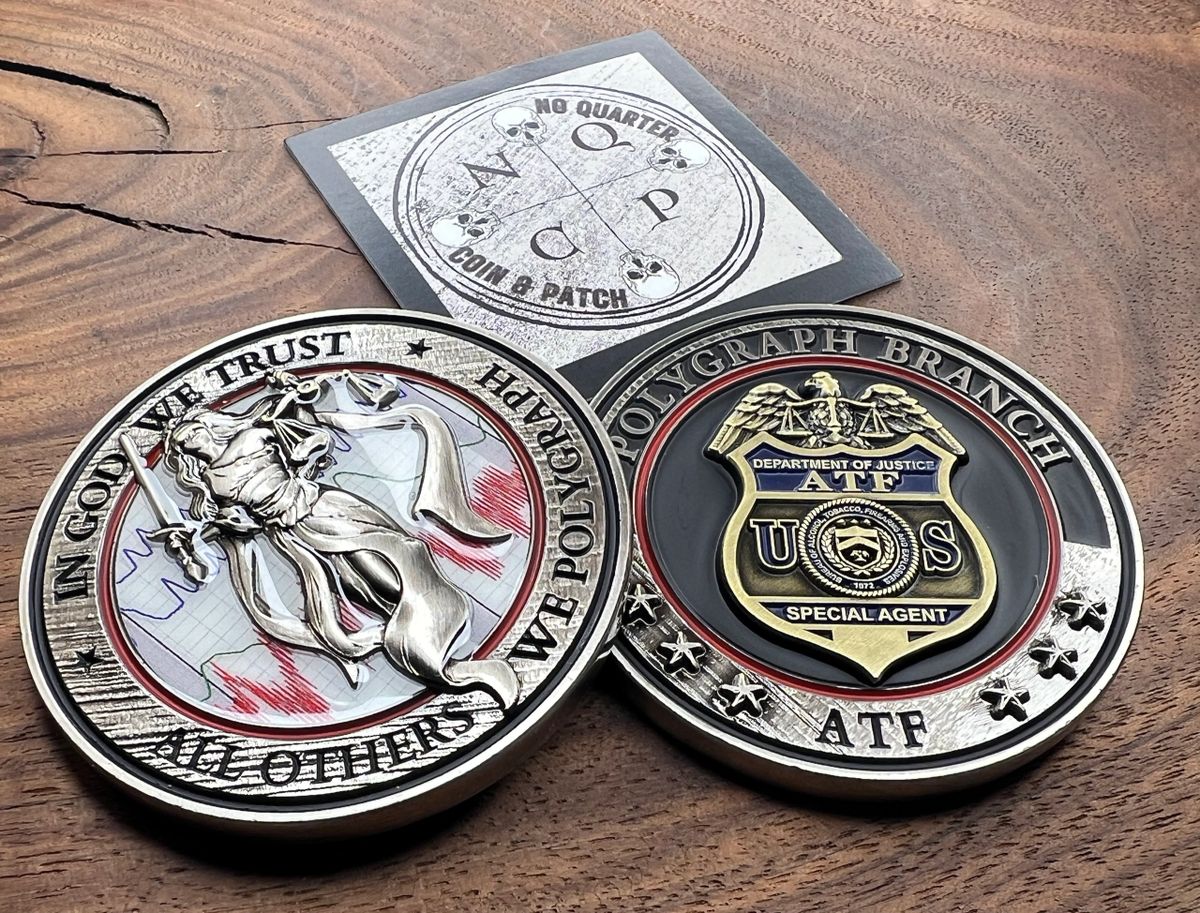ATF Polygraph Branch Coin
