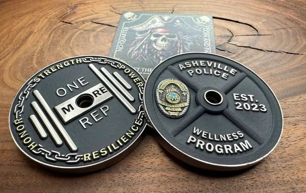 Ashville Police Department Wellness Program Challenge Coin