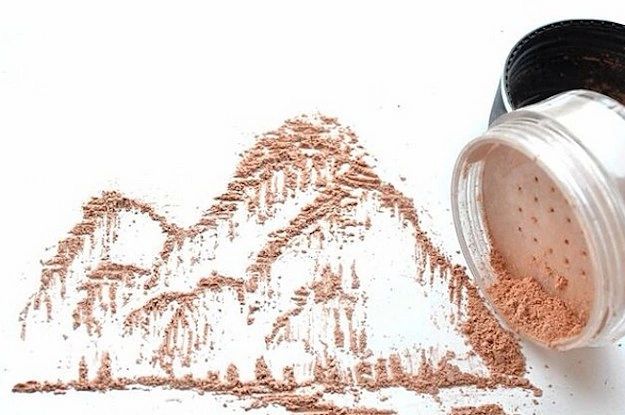 PAINTING WITH COSMETICS