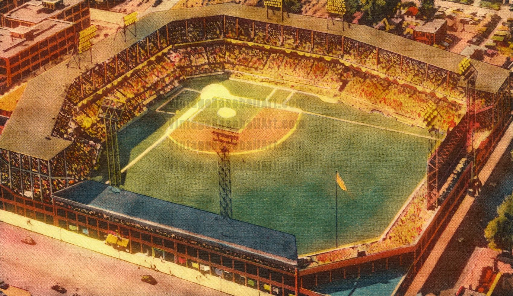 Vintage Baseball Art