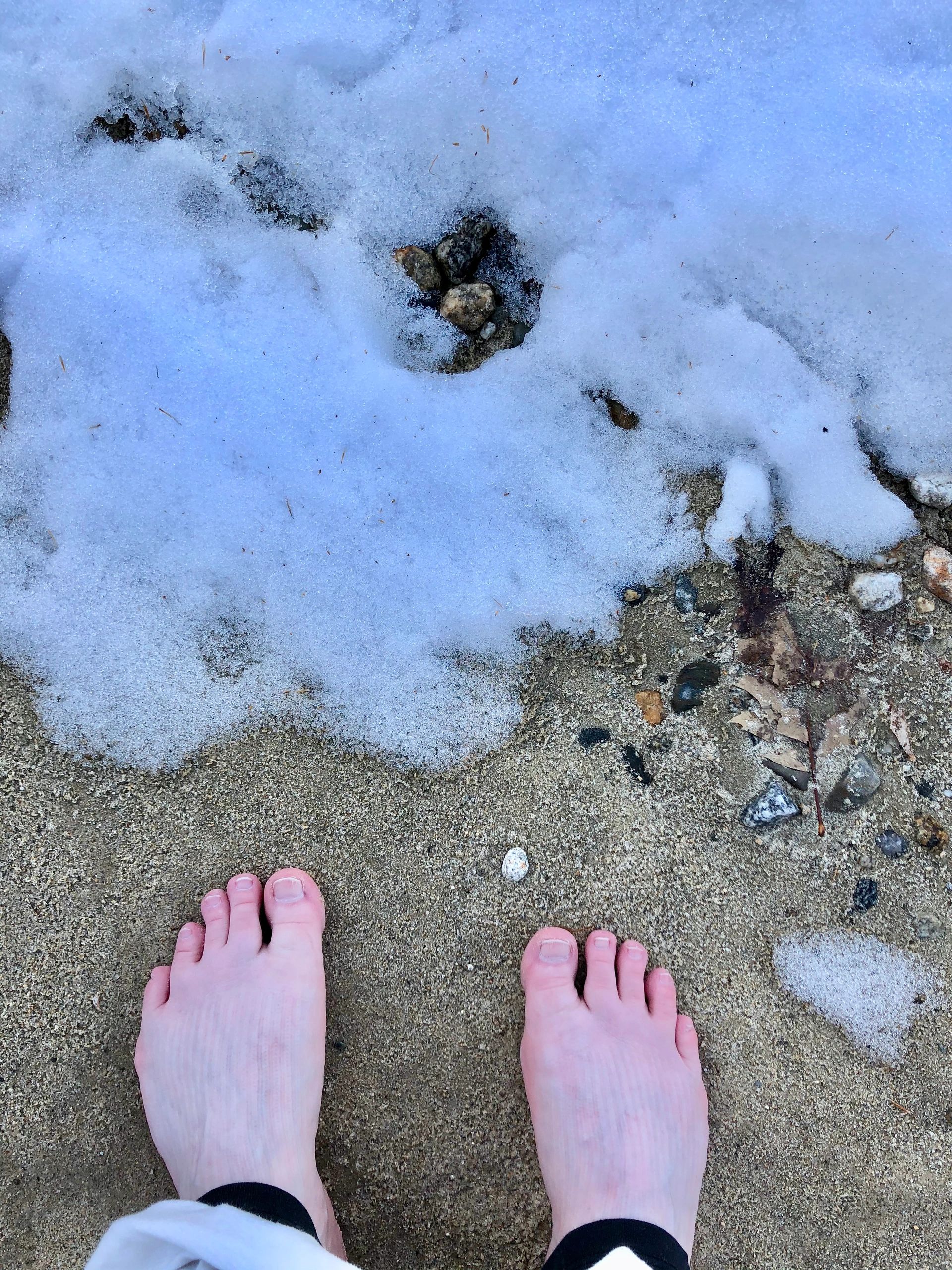 Connecting to the Earth Despite Frozen Toes