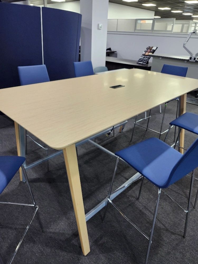 Bar height conference table