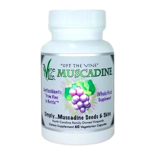 Vine Life Muscadine Grape Seeds and Skins Supplement