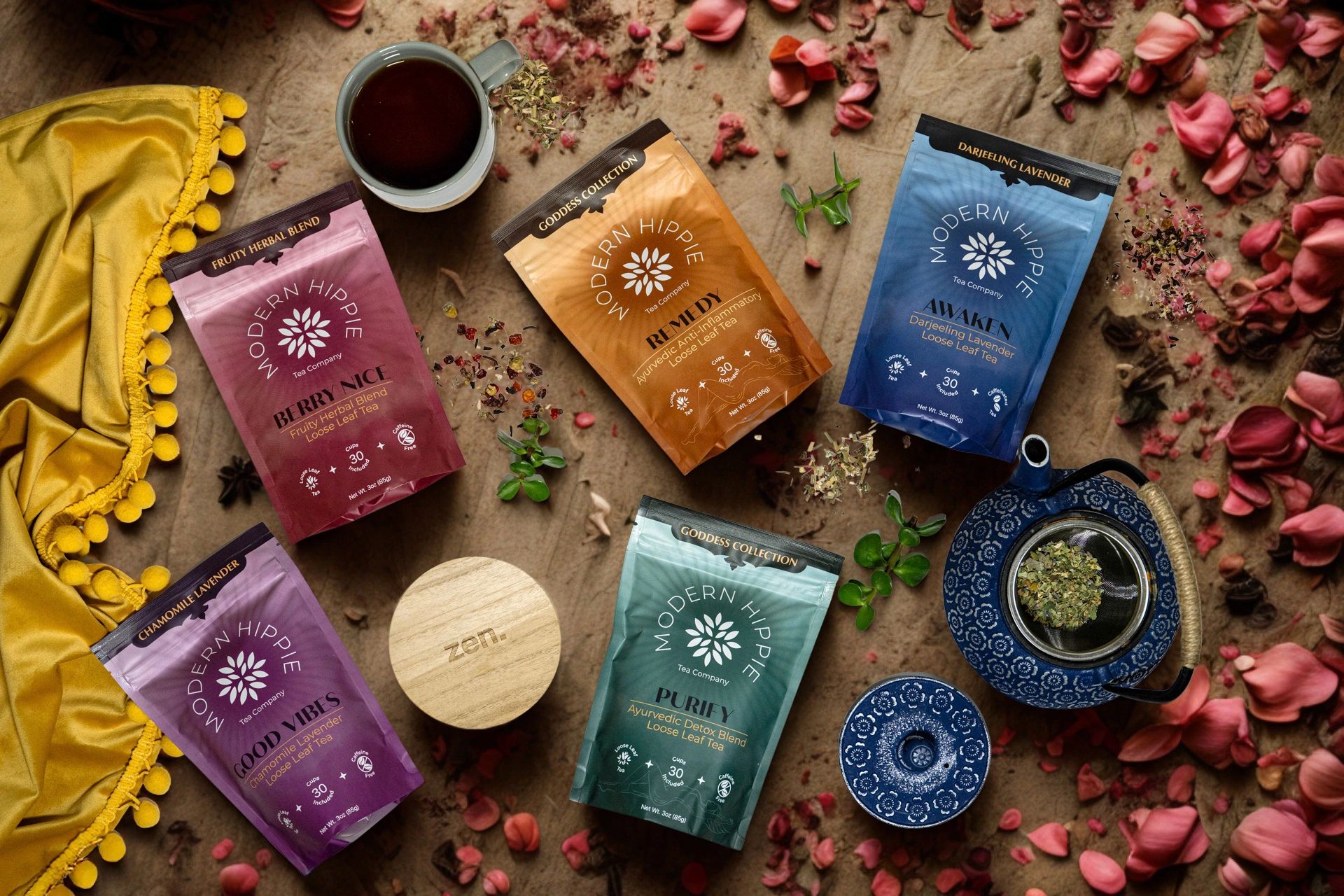 Explore Unique Organic Loose Leaf Tea Blends with Ayurvedic & Holistic ...