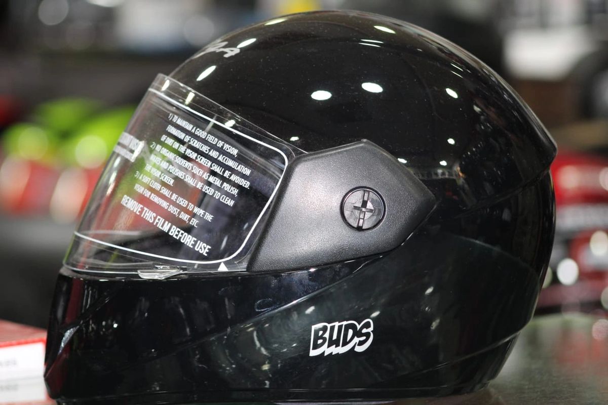 VEGA BUDS FULL FACE HELMET (BLACK)
