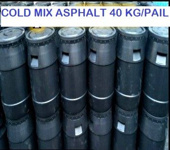 Cold Mix Asphalt - 40kg Pail Packaging