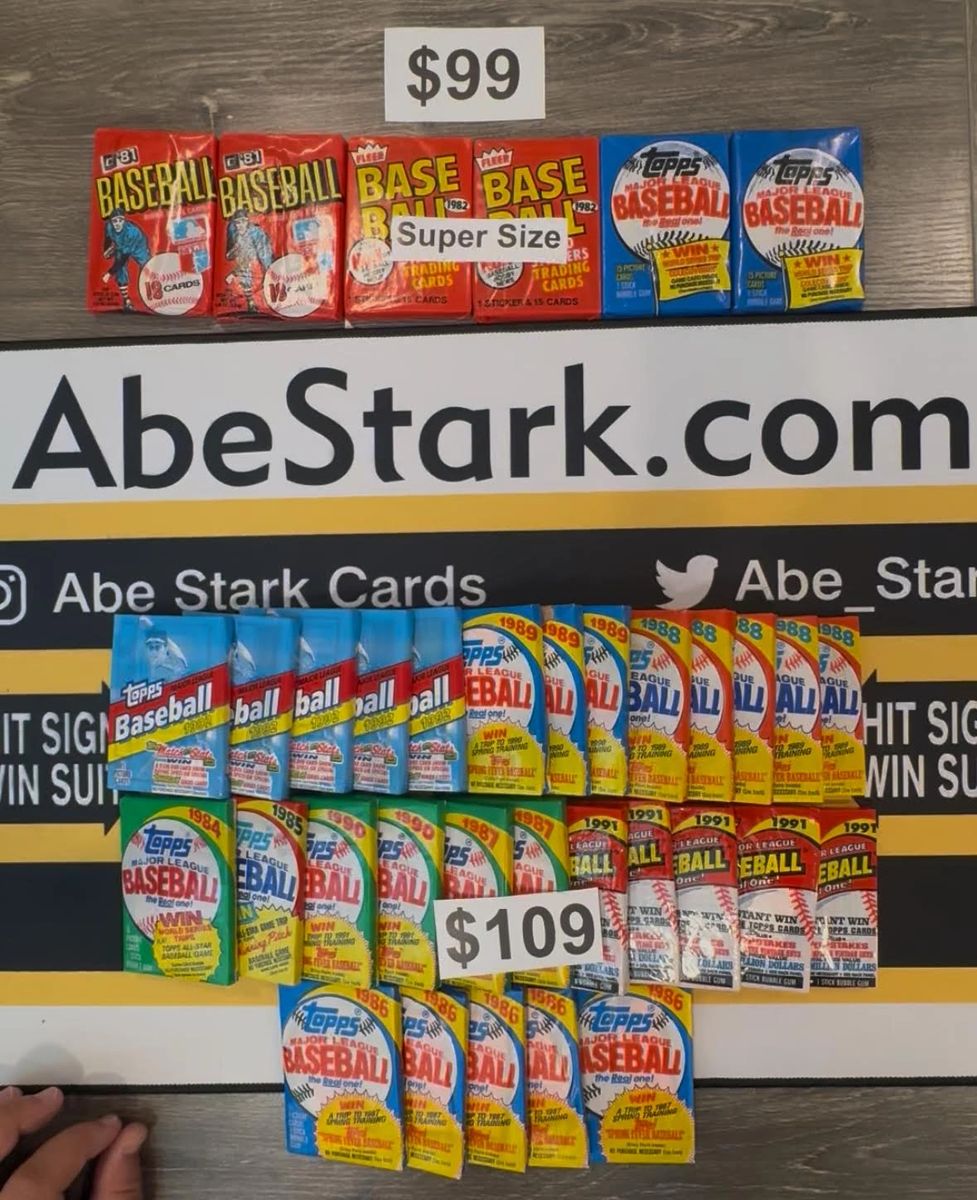 Topps Mini Mega Bundle by Abe Stark Cards on IG