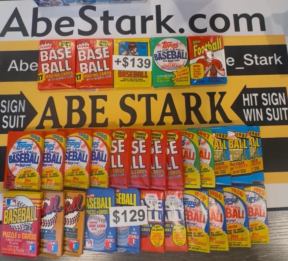 Grade Me Bundle by Abe Stark Cards on IG