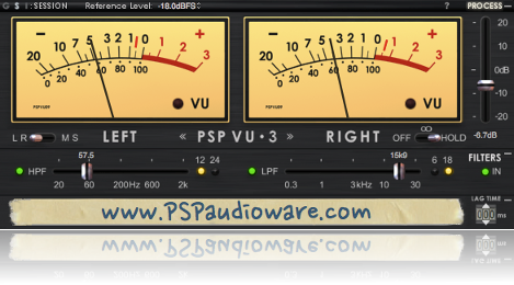 PSP Audio - PSP TripleMeter | VU, RMS, and PPM Meters