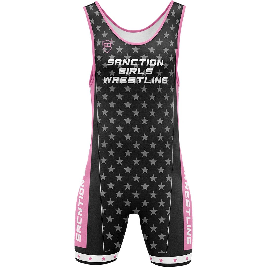Sanction Girls Wrestling Singlet