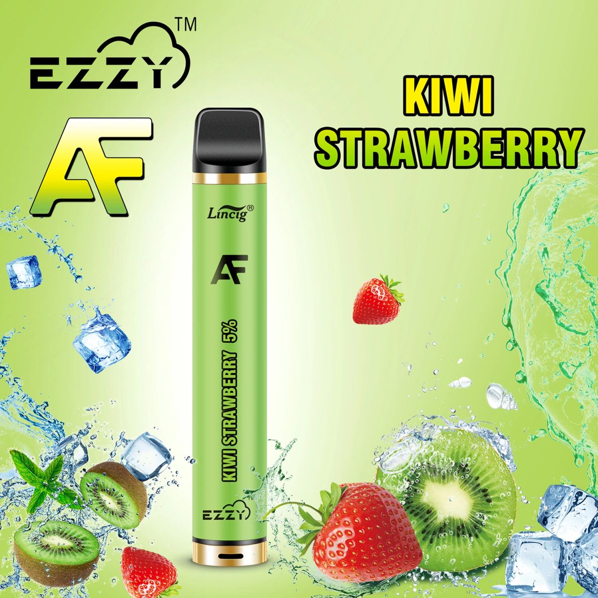EZZY AF Disposable - KIWI STRAWBERRY