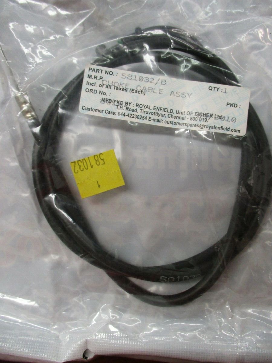 Classic 500 Choke Cable Assembly