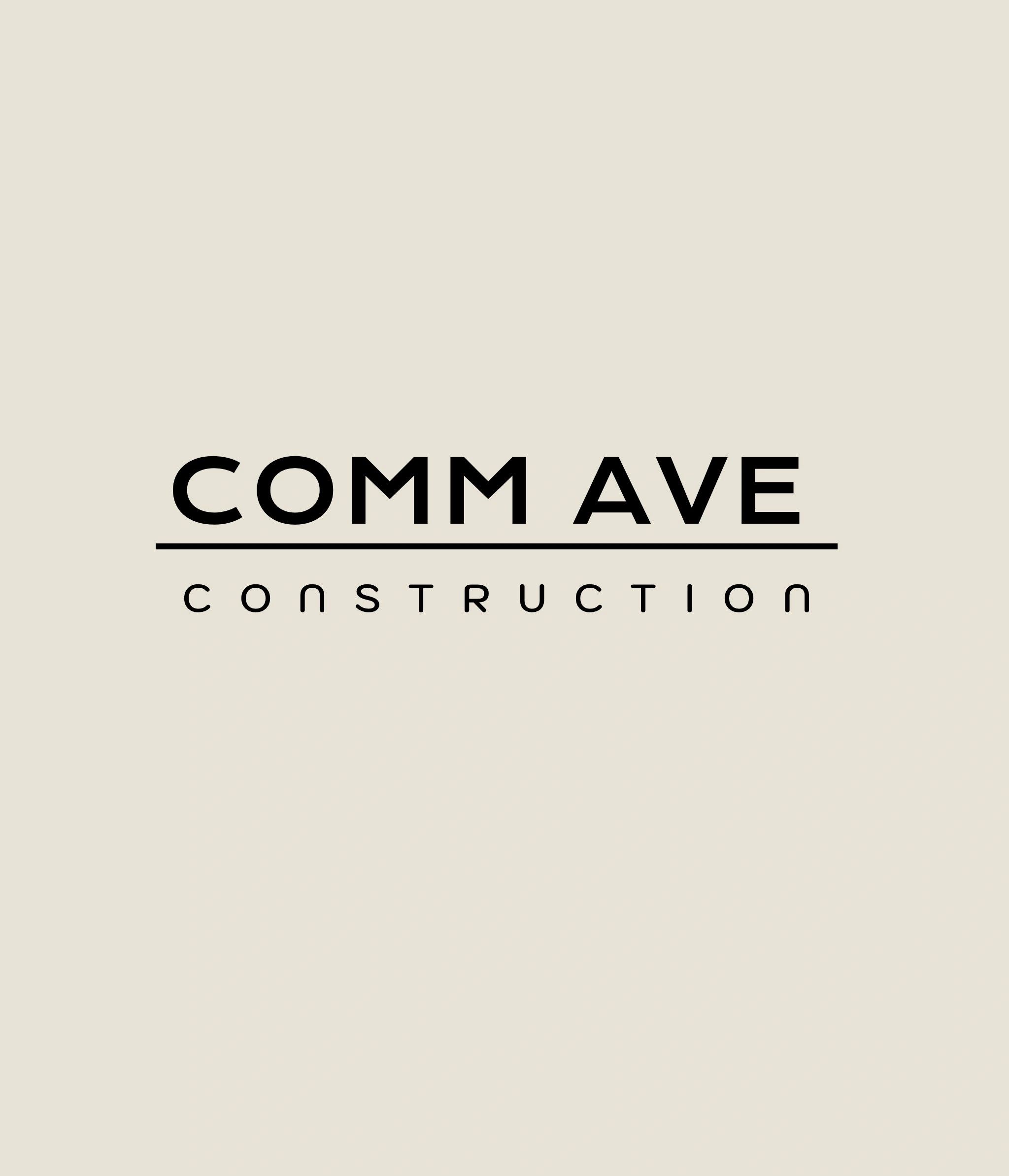 Comm Ave Construction