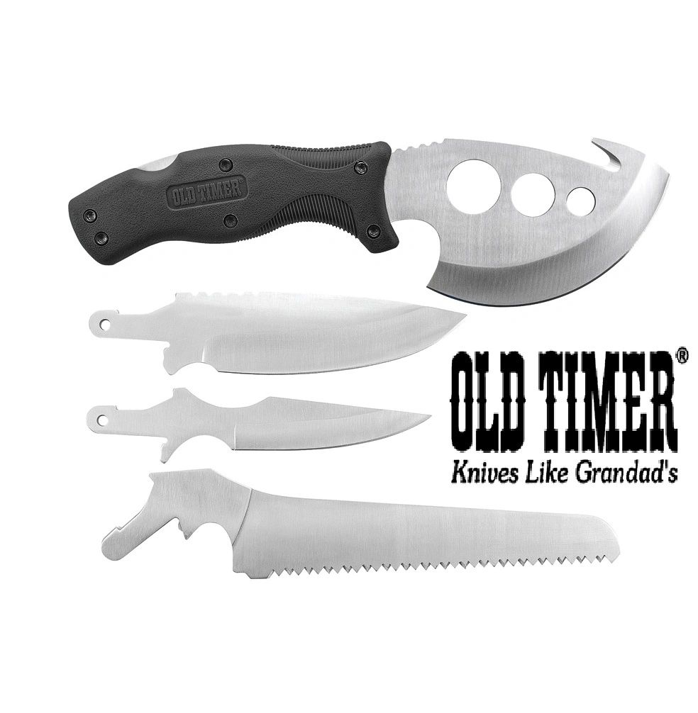 Schrade Old Timer Switch it Hunting knife Set