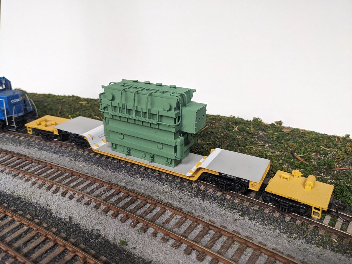 HO Scale Substation Transformer Load