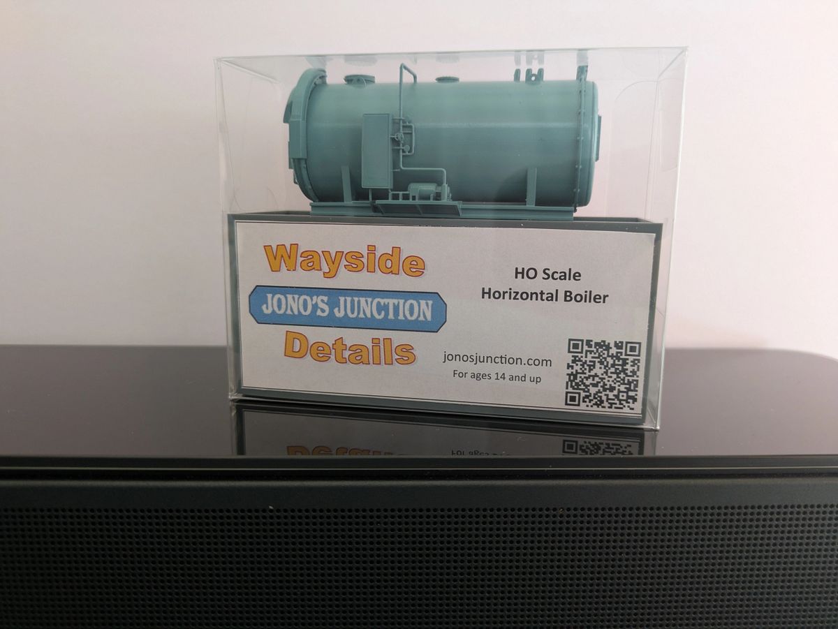 HO Scale Horizontal Boiler
