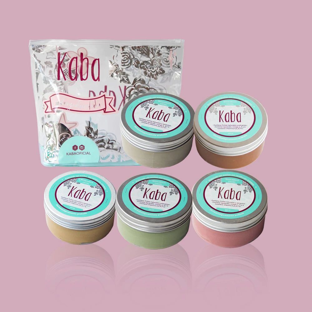 Kit Kaba Facial Masks
