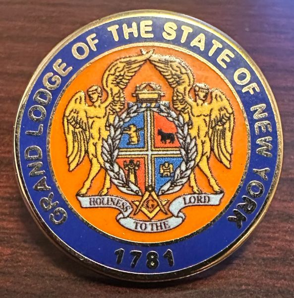 New York Grand Master 2024-2026 Lapel Pin For Trade