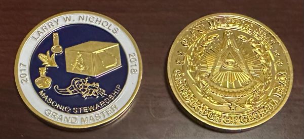 Georgia Grand Master 2018 Color Coin For Trade