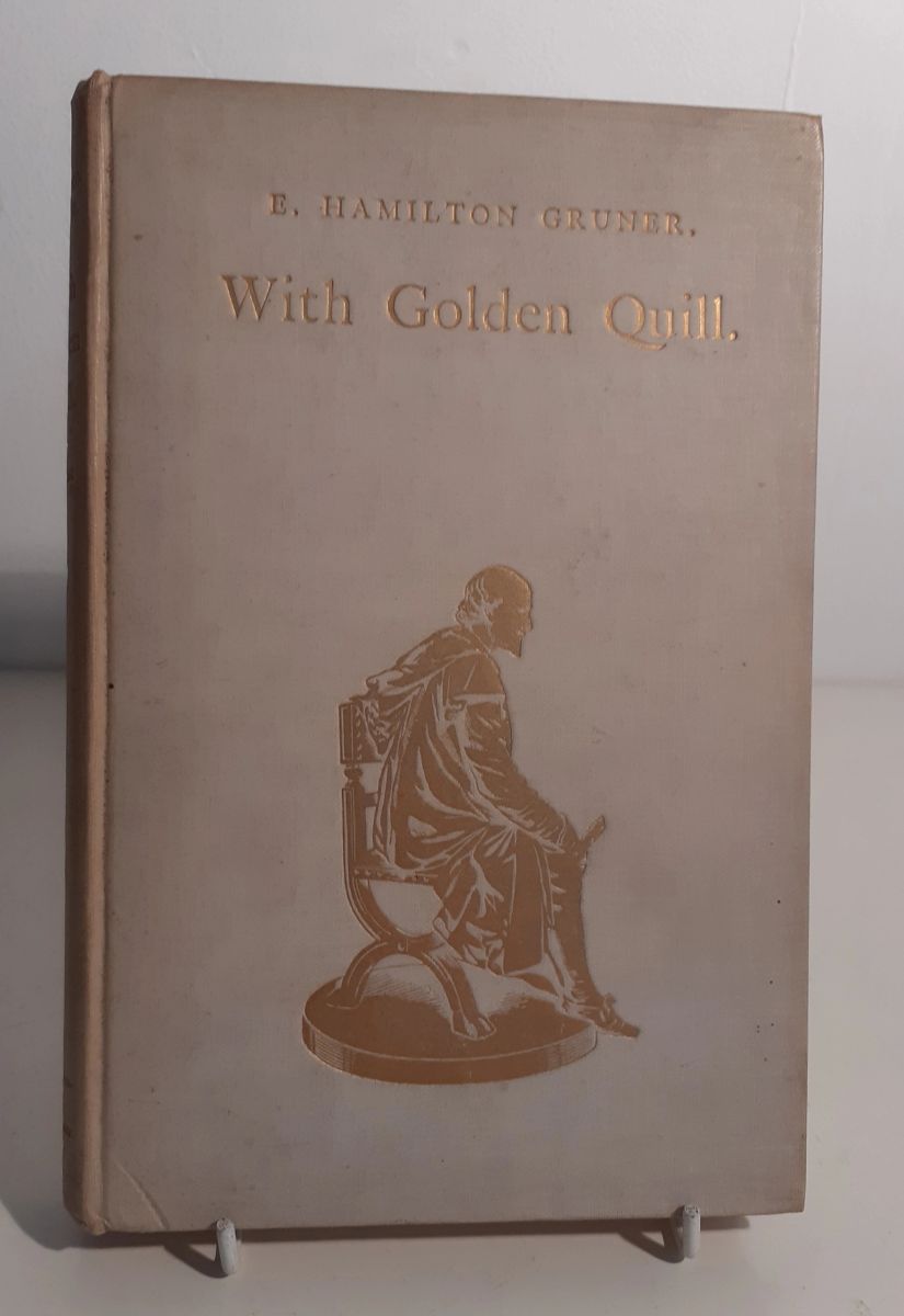 SOLD, "The Golden Quill", Signed Limited First Edition, 1936