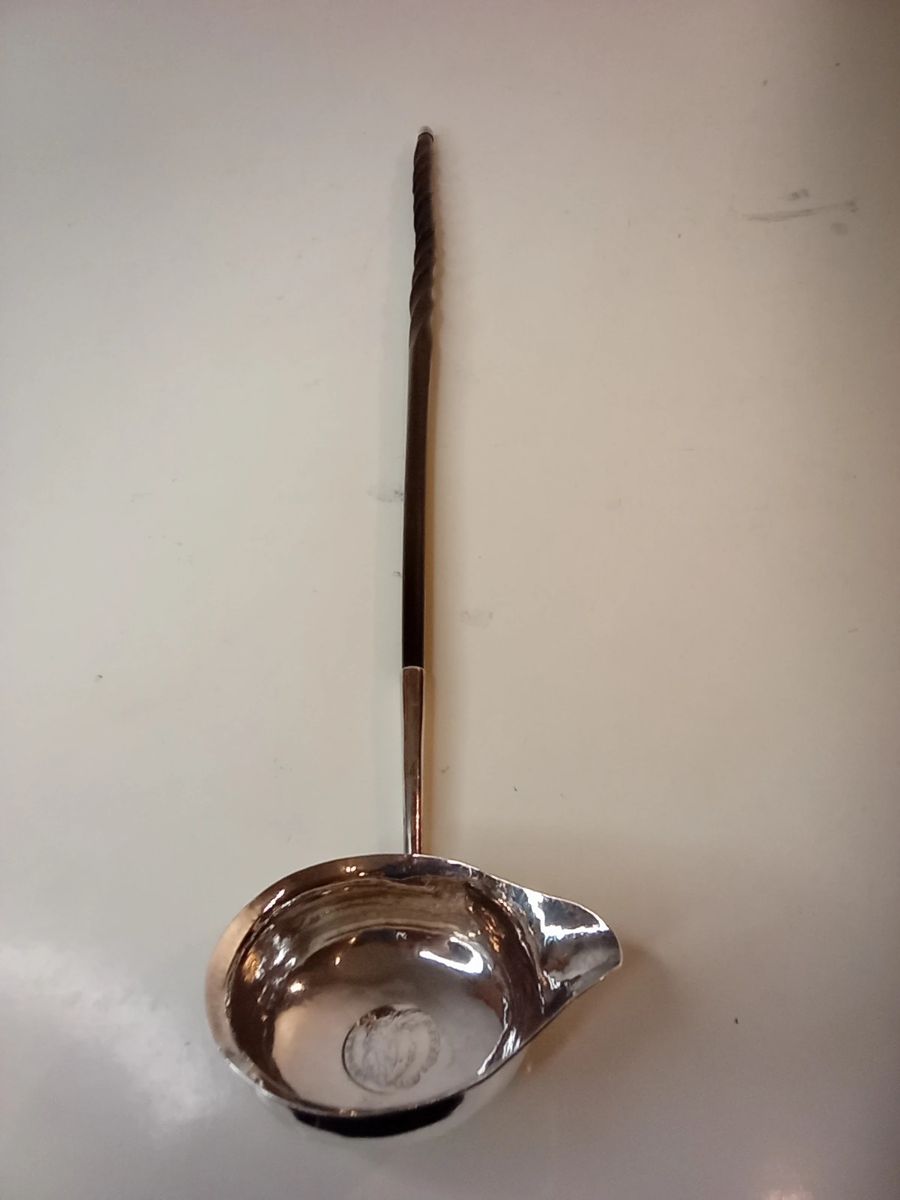 SOLD, Georgian Sterling Silver, Toddy Ladle