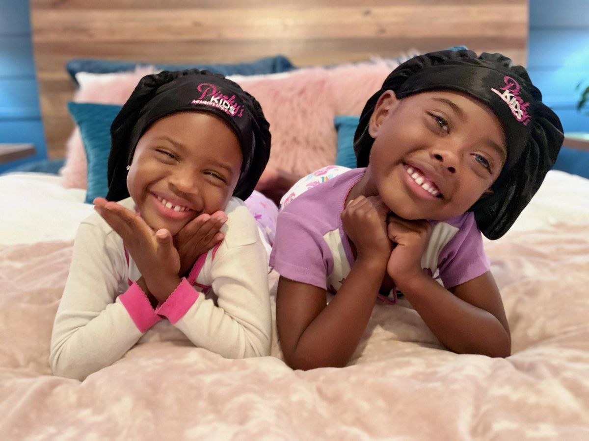 Pinky's Kids Hair Bonnets