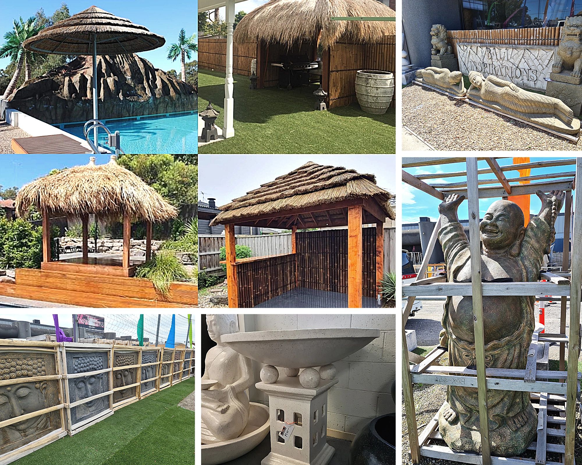 Bali Inspirations - Bamboo Fence Panels - Melbourne, Victoria