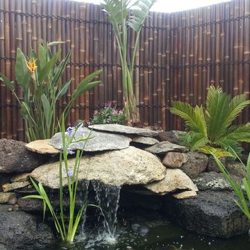 Outdoor Furniture and Decor, Supply and Install, Bamboo Fence Panels ...