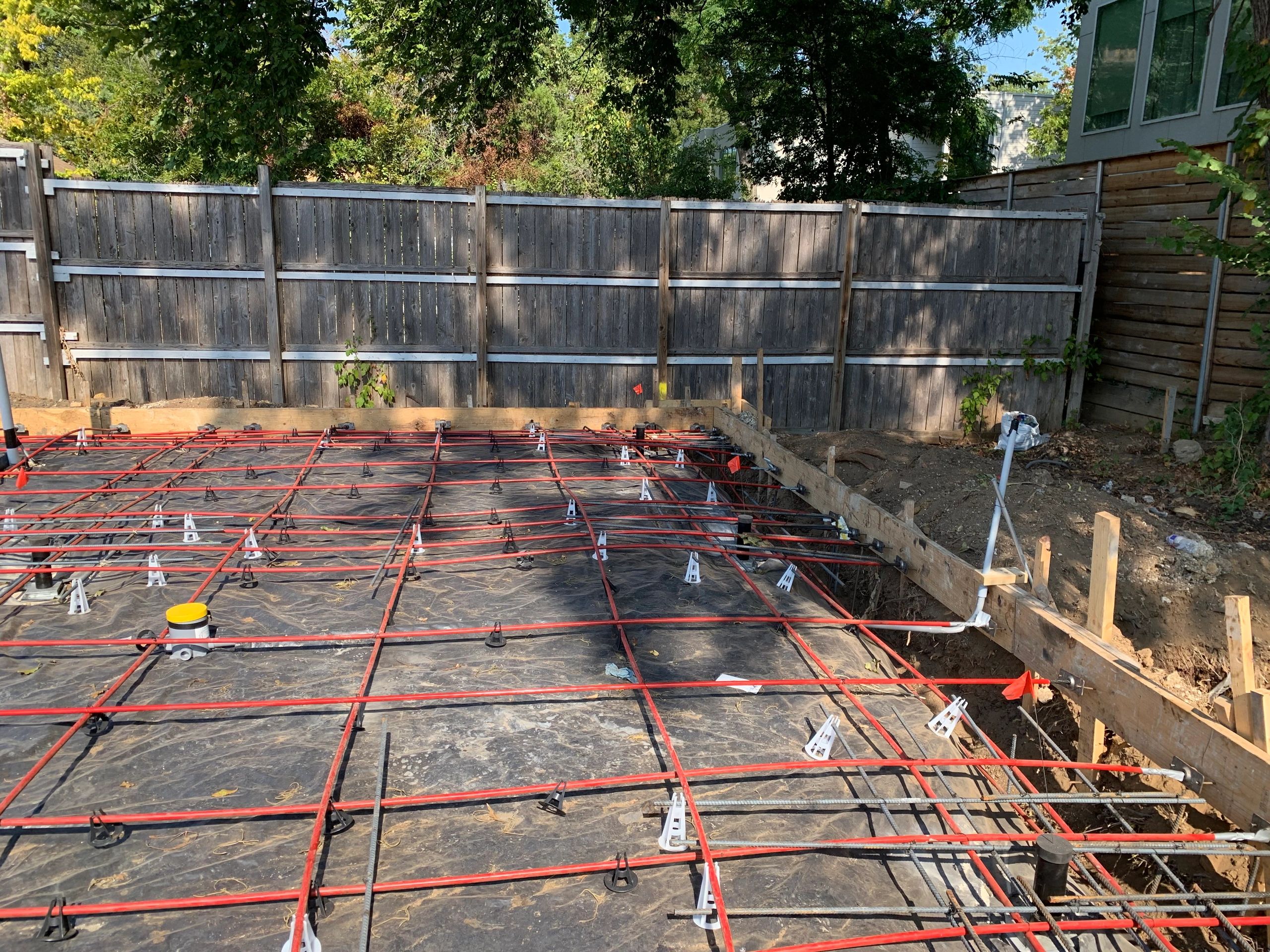 Rough Electrical, Pier and Foundation Prep.