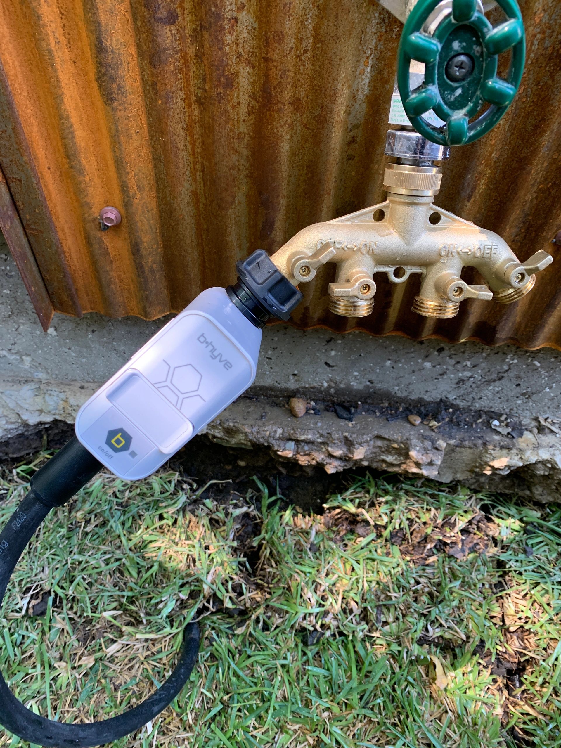 Watering, more fence work and a new driveway approach.