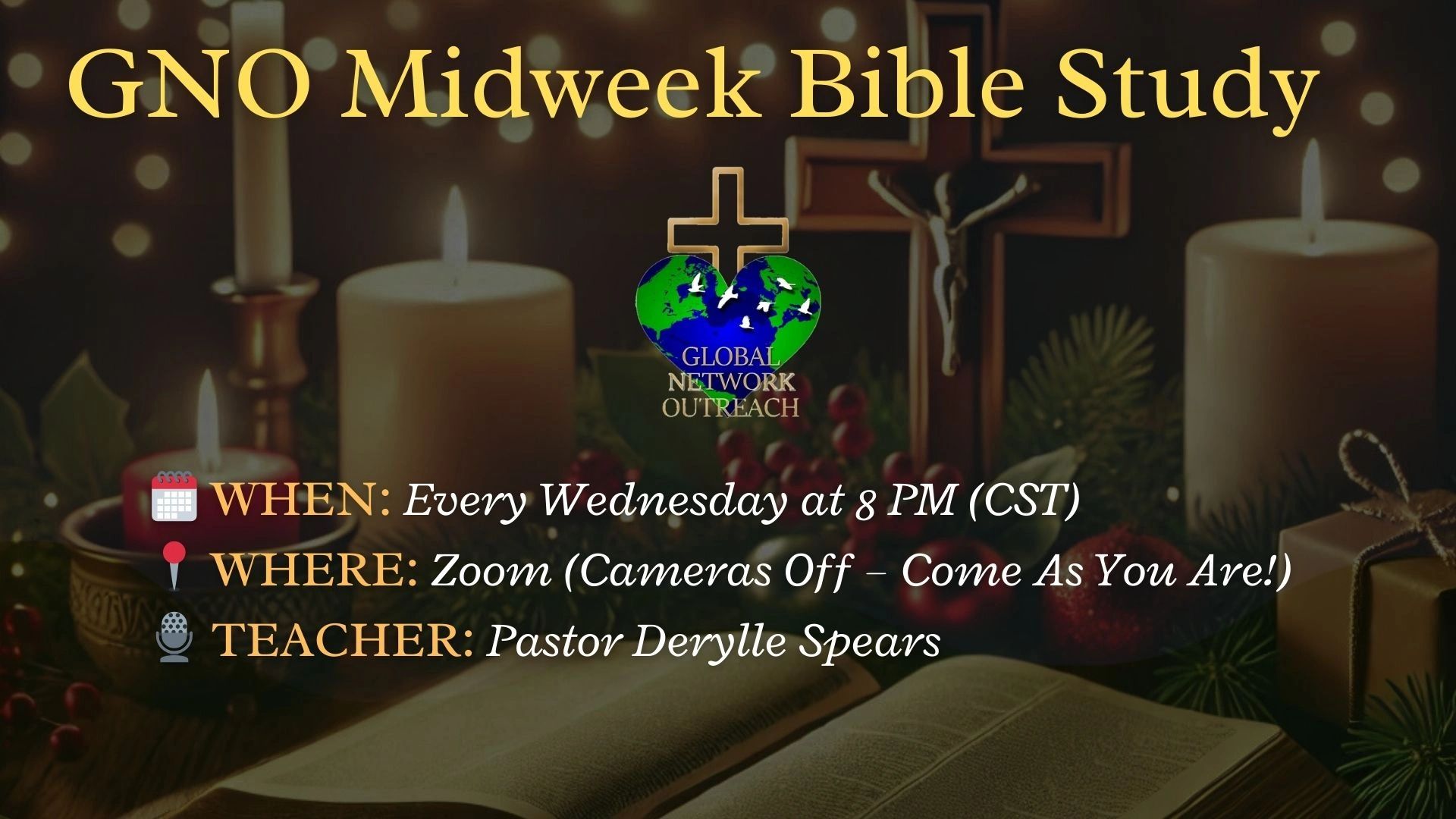 GNO Bible Study Invitation: God's Promises Fulfilled!