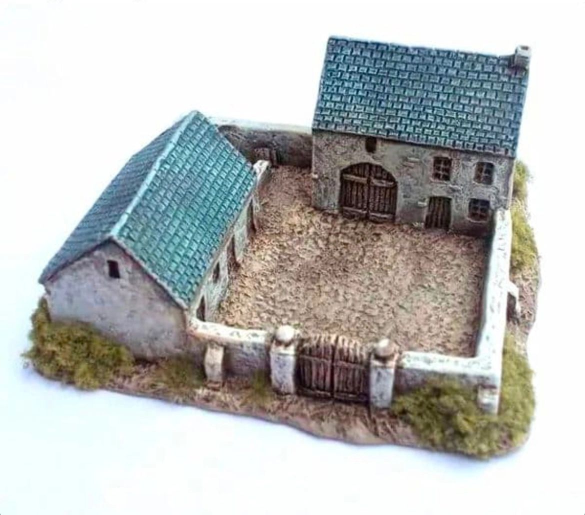 Enclosed Farmhouse & Stables