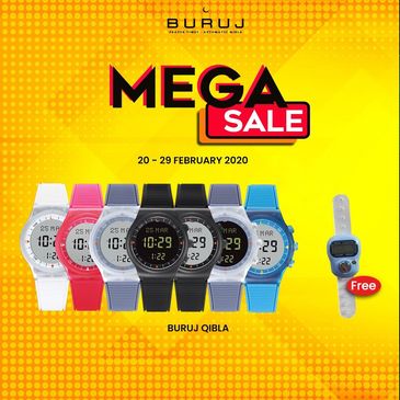 Buruj Watches - Prayer Times , Automatic Qibla Compass - Home