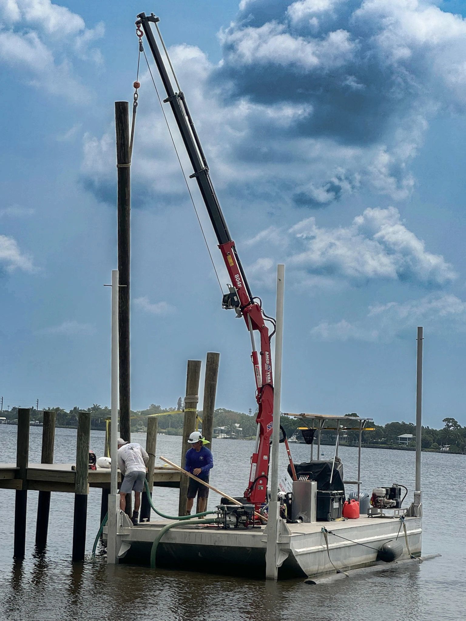 Why Pile Driving Speed and Precision Matter in Dock Construction
