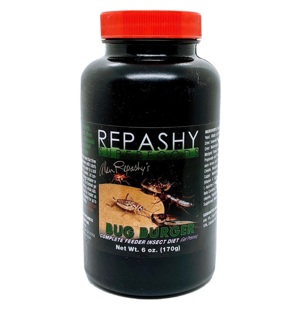 BUG BURGER 6 oz (170g) JAR