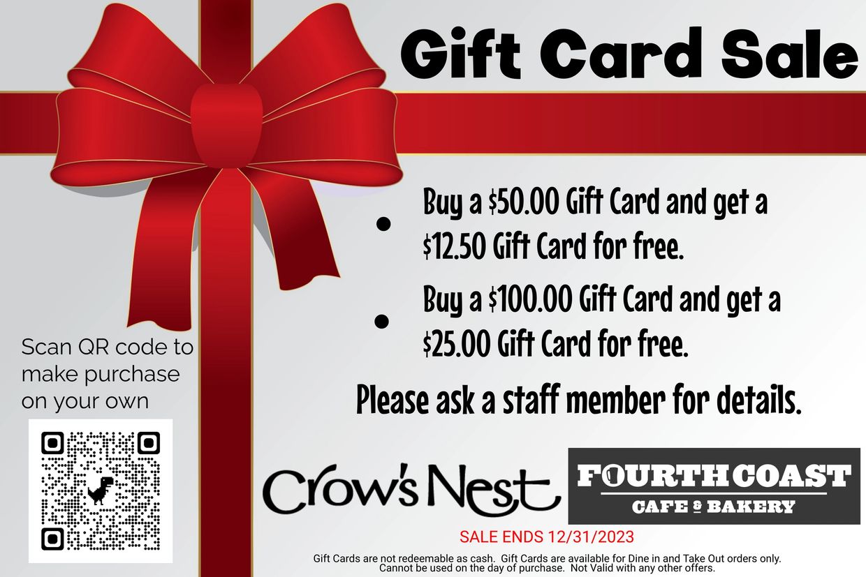 Gift Card SALE