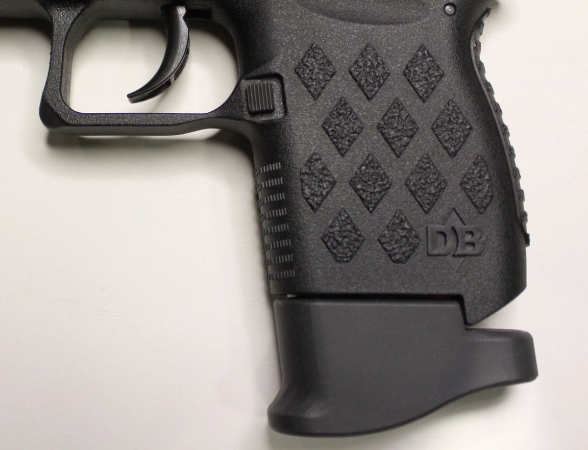 Diamondback DB9, 9mm, Short Grip extension by AdamsGrips