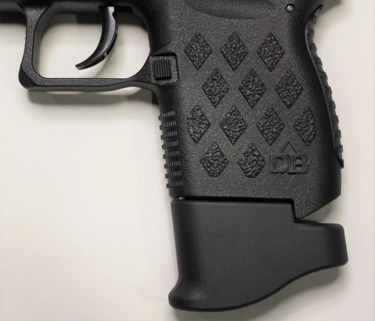 Diamondback DB9, 9mm, Long Grip extension by AdamsGrips