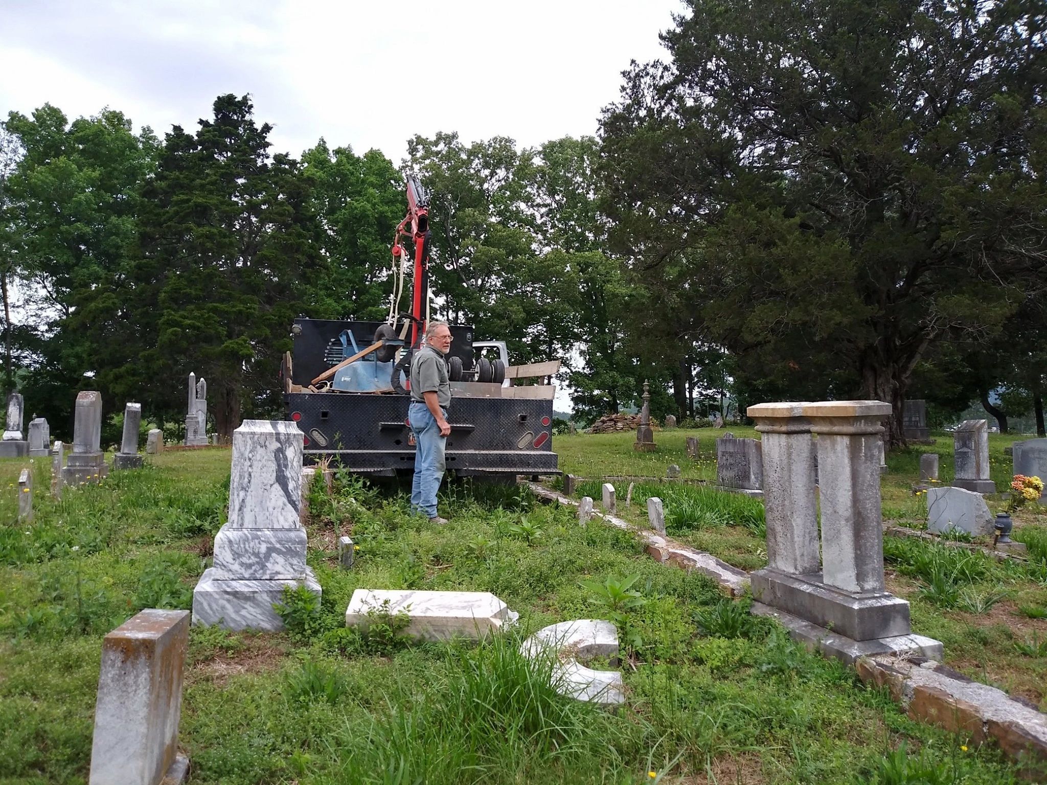 Tombstone Repair - Southeast Tombstone and Cemetery Restoration