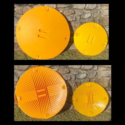 EPS Auger Hole Caps - Auger Hole Covers, Fall Protection, Safety ...