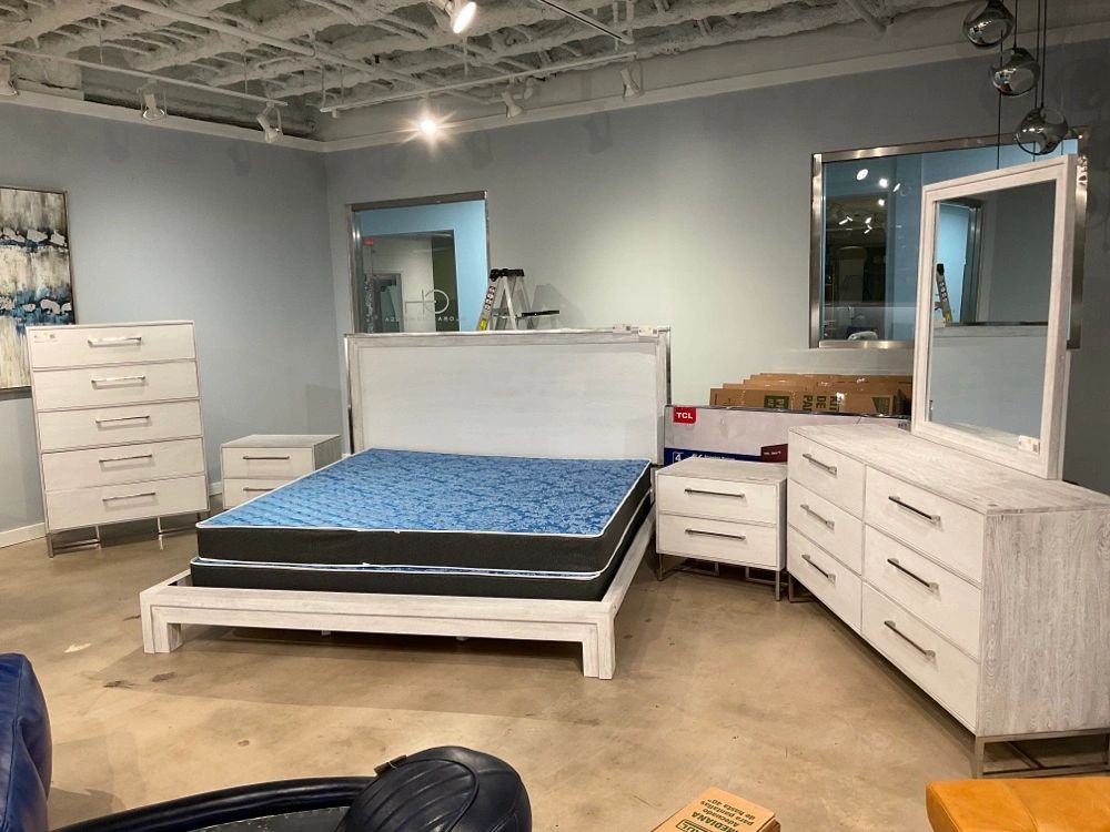 kingsize 6 piece bedroom set