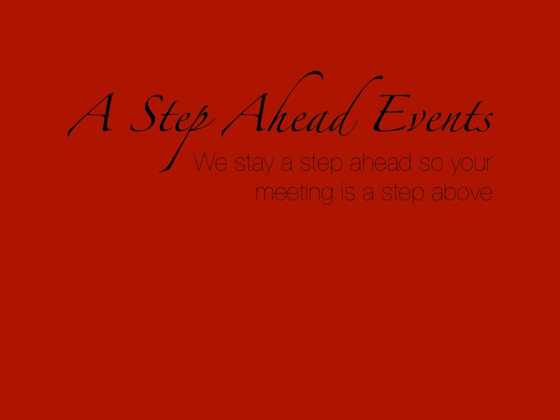 A Step Ahead Events