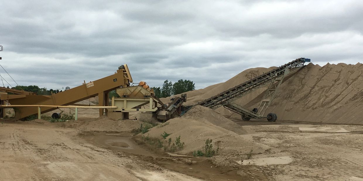 Sand products | Meeker Washed Sand and Gravel