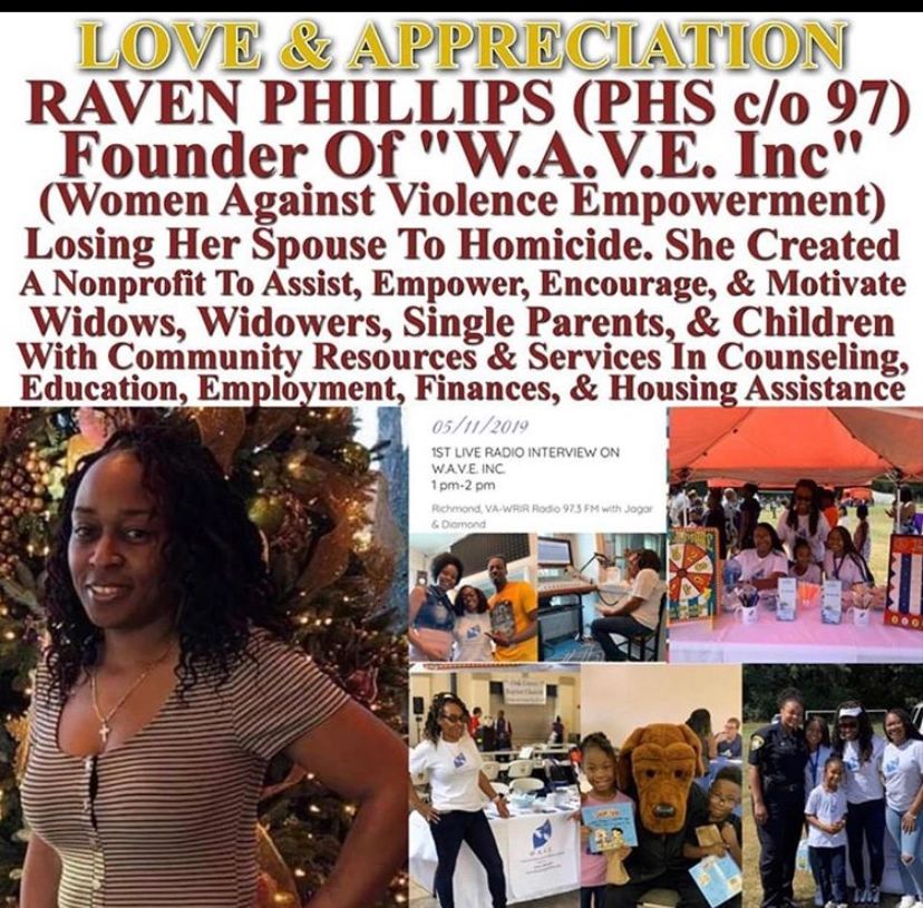 Raven Phillips-Lee, featured as one of “Petersburg’s Finest.”