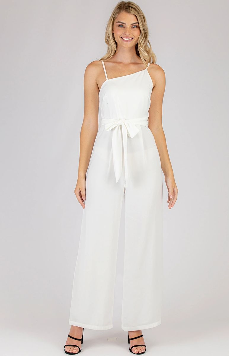 White Jump Suit