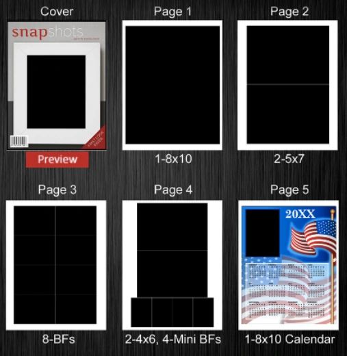 Gold Portrait Package (FREE Gift Included) FREE SHIPPING