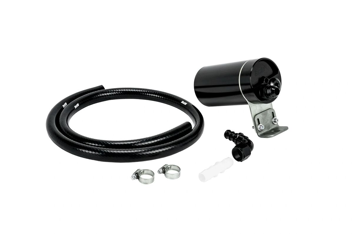 SPE MOTORSPORT 6.7L POWERSTROKE EXTERNAL CCV CATCH CAN